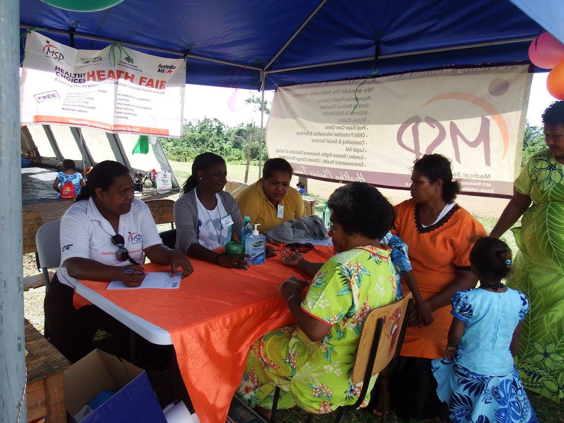 Health Fair at Navunisea District School, Dawasamu Tailevu - Medical ...